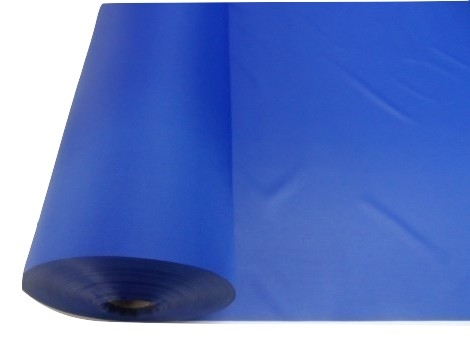 Light Duty Waterproof 4oz PU Coated Polyester Fabric Royal Blue