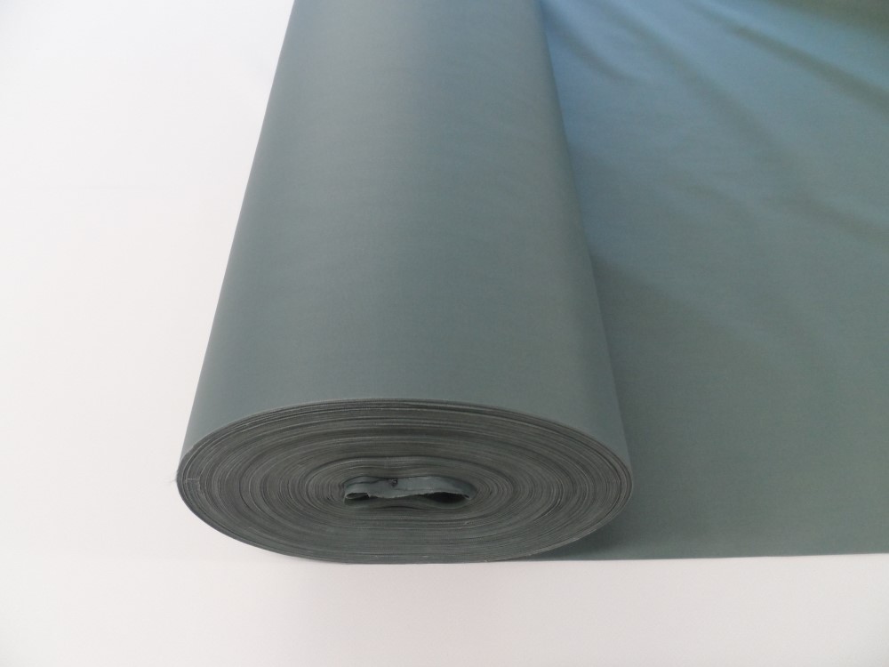 Light Duty Waterproof 4oz PU Coated Polyester Fabric Grey